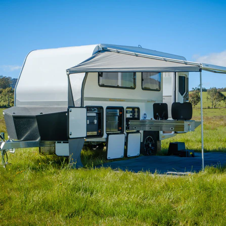 Aussie Traveller Service Door | Aussie Traveller | Caravan RV Camping