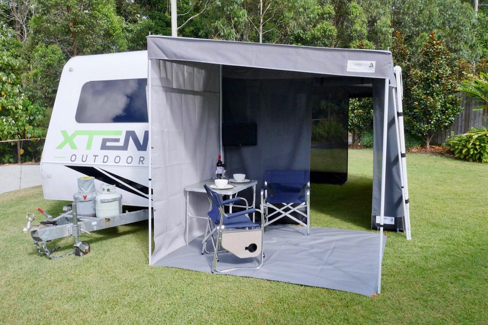 Xtend BBQ Porch | Xtend | Caravan RV Camping